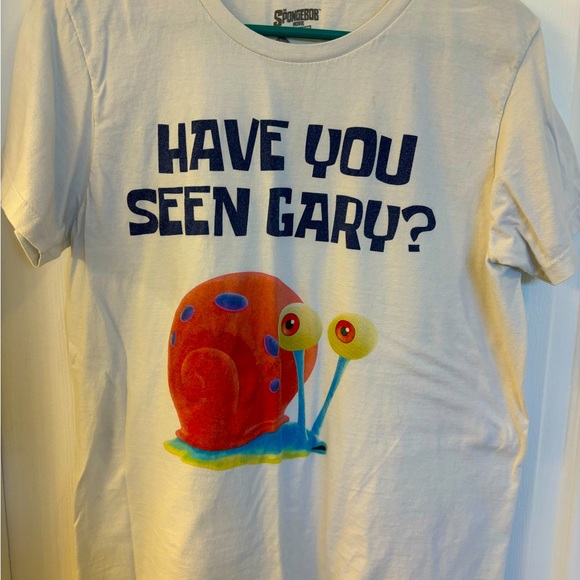 Shirts | Mens Medium Have You Seen Gary Shirt Spongebob Good Shape ...